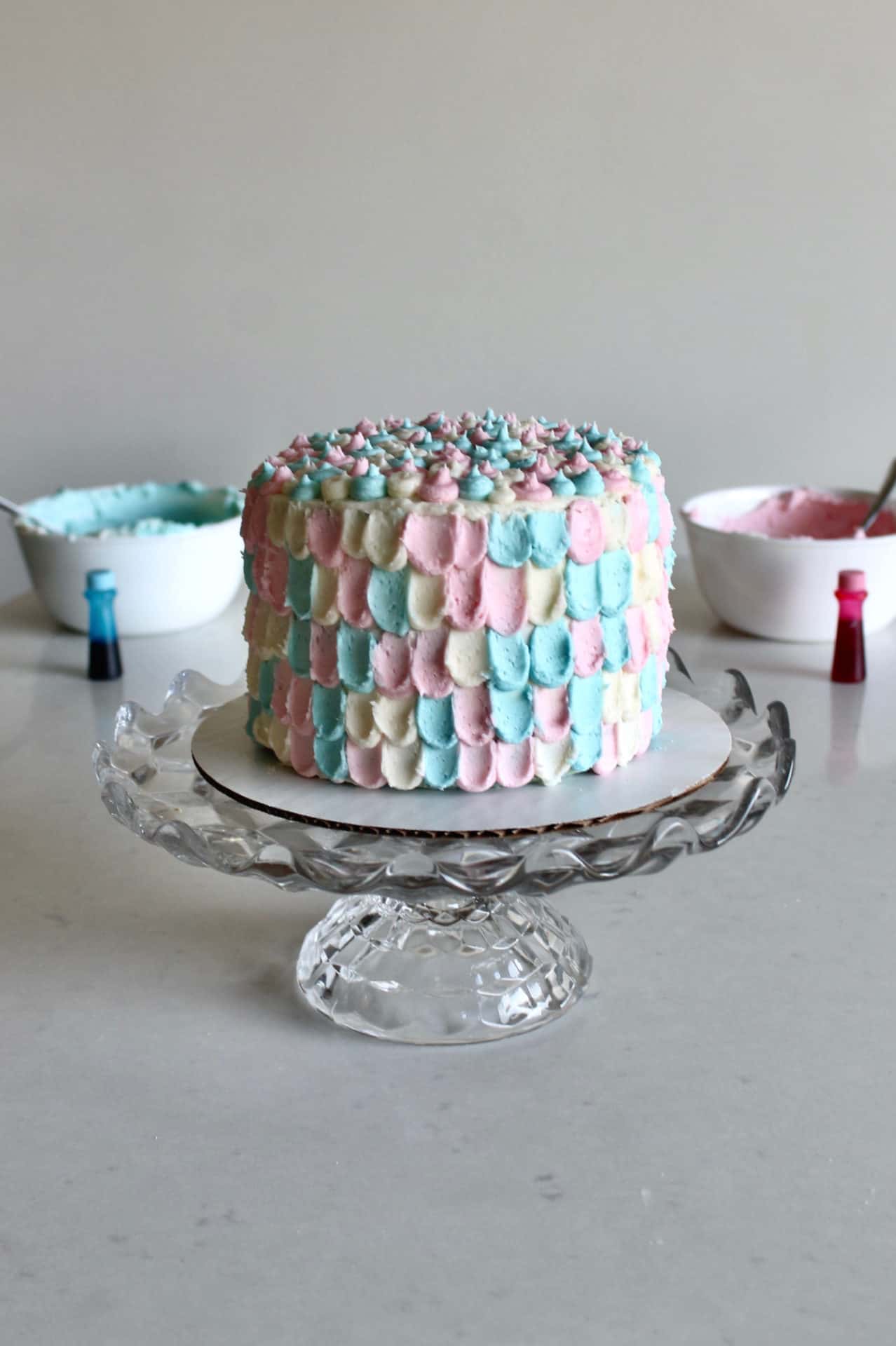 Decorating Cake with a Spoon - Susan Brings Dessert