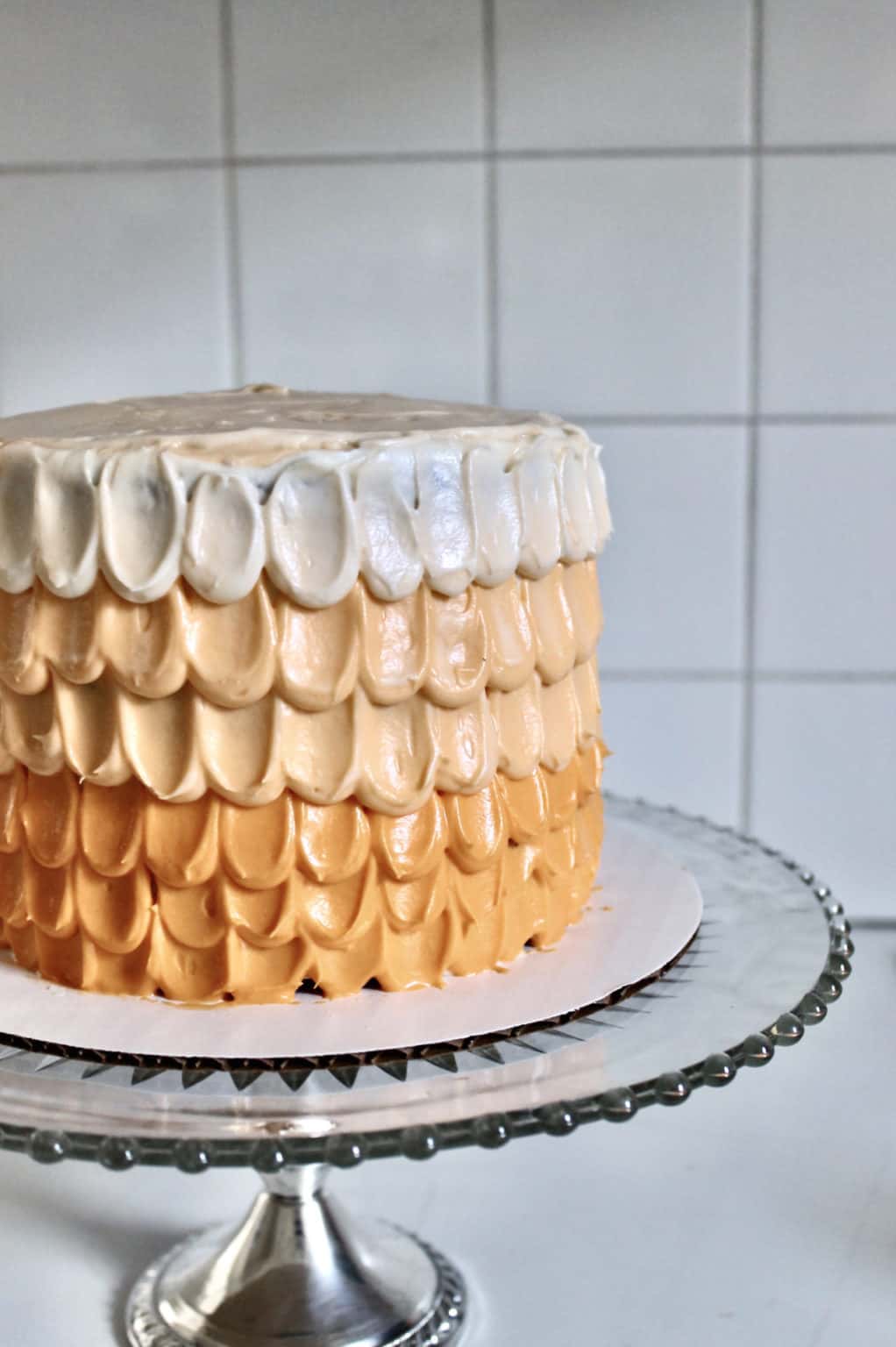 Decorating Cake with a Spoon - Susan Brings Dessert