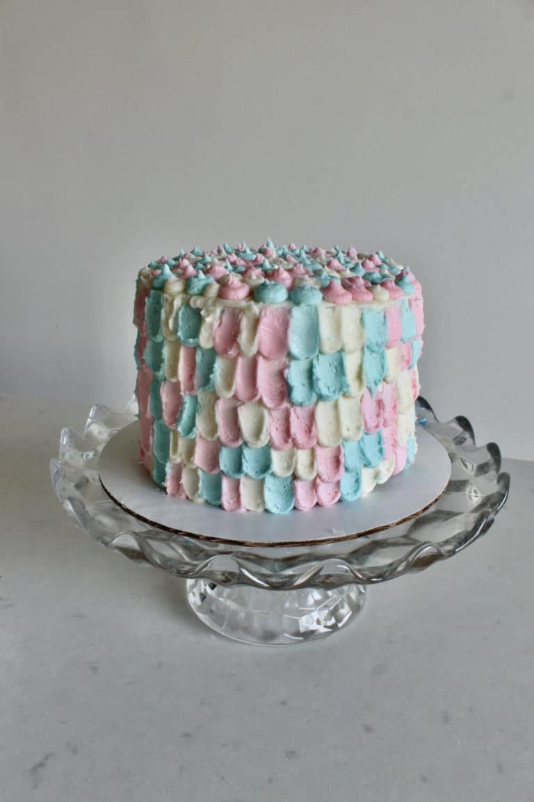 Decorating Cake with a Spoon - Susan Brings Dessert