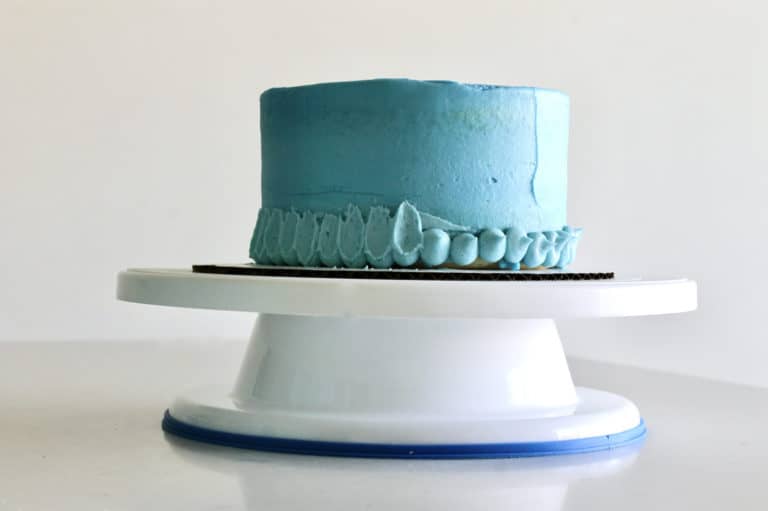 Decorating Cake with a Spoon - Susan Brings Dessert