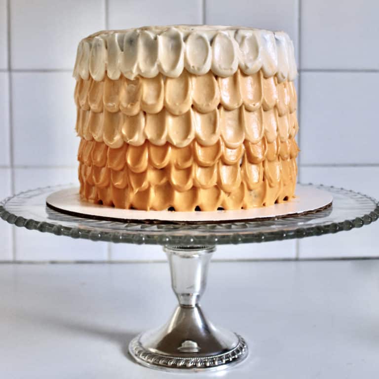 Decorating Cake with a Spoon - Susan Brings Dessert