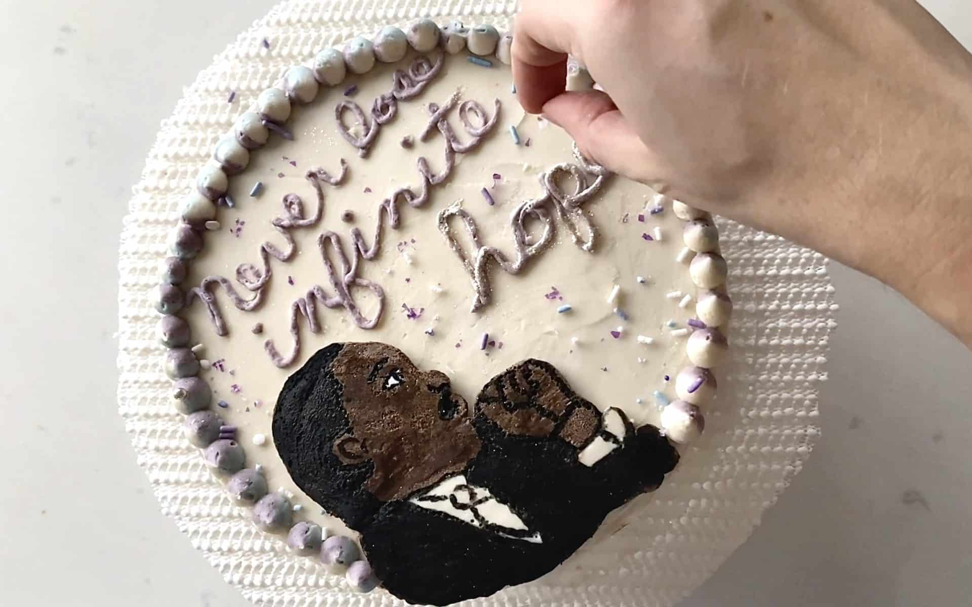 Martin Luther King Jr. Cake - Susan Brings Dessert