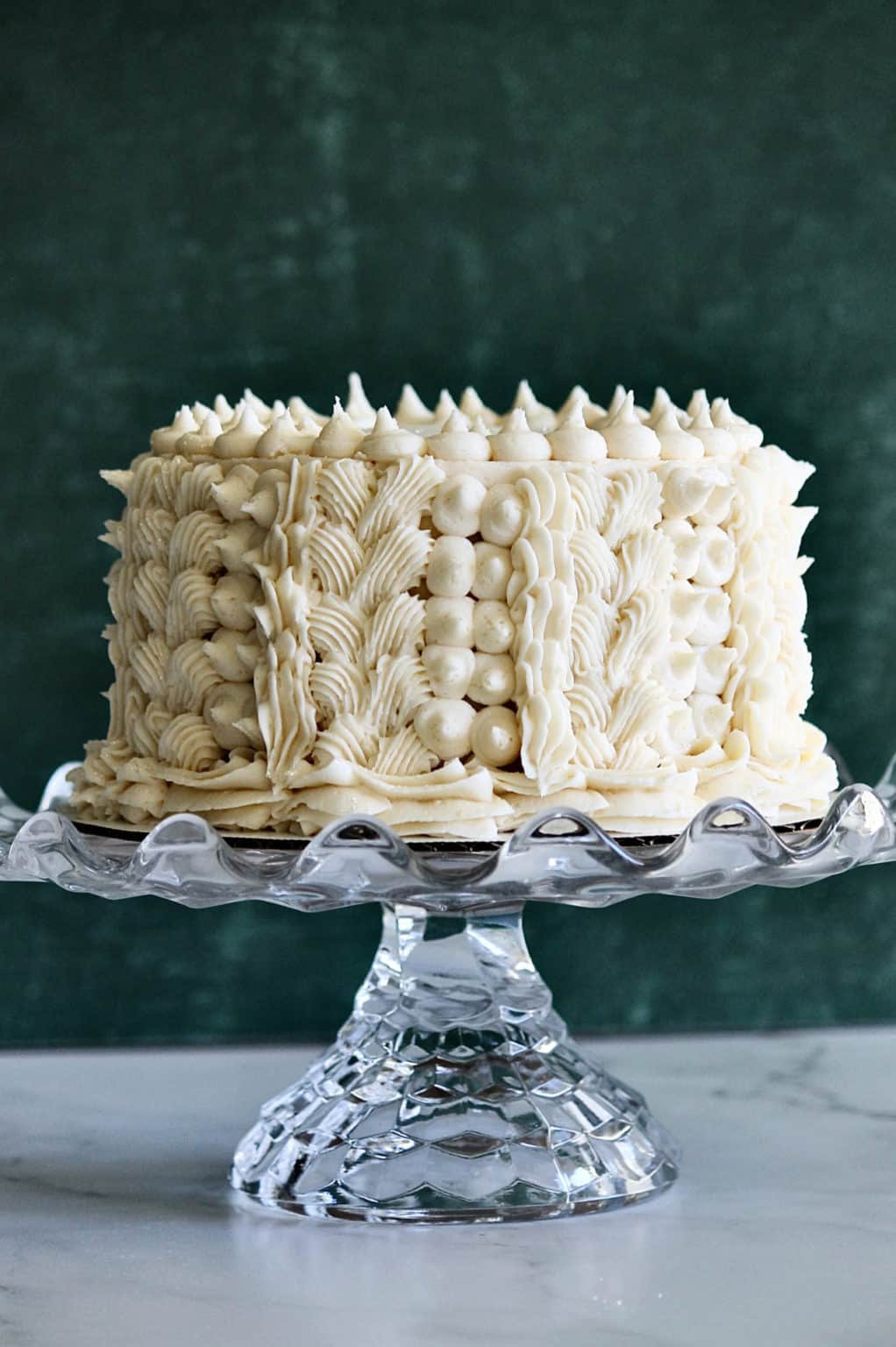 Textured Buttercream Cake - Susan Brings Dessert