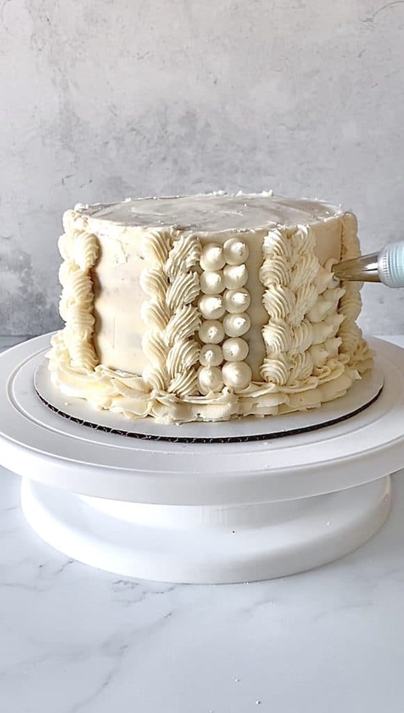 Textured Buttercream Cake - Susan Brings Dessert