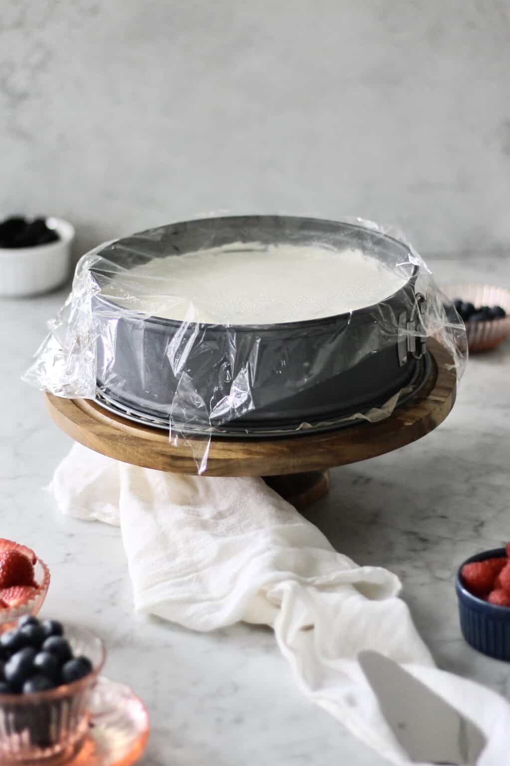 No Bake Cheesecake with Mascarpone - Susan Brings Dessert