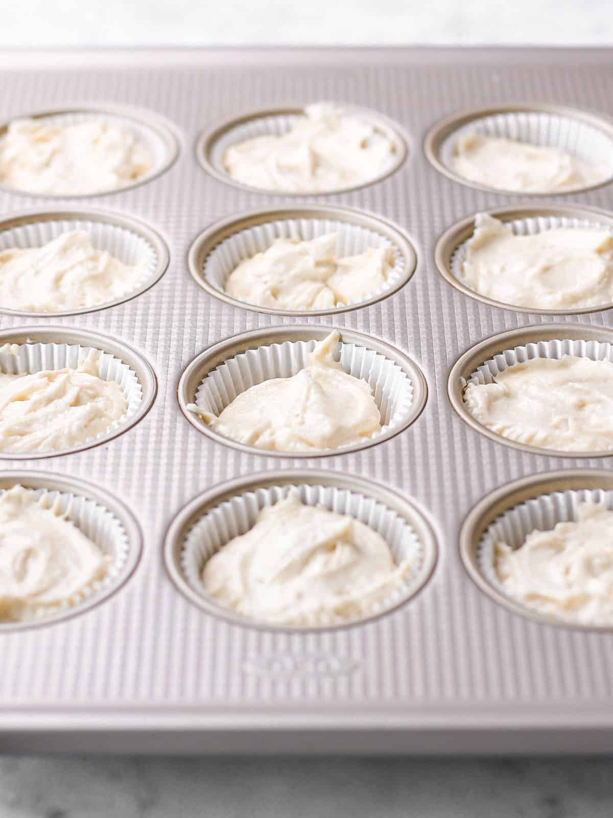 Ultimate Raspberry Almond Cupcakes with Filling - Susan Brings Dessert
