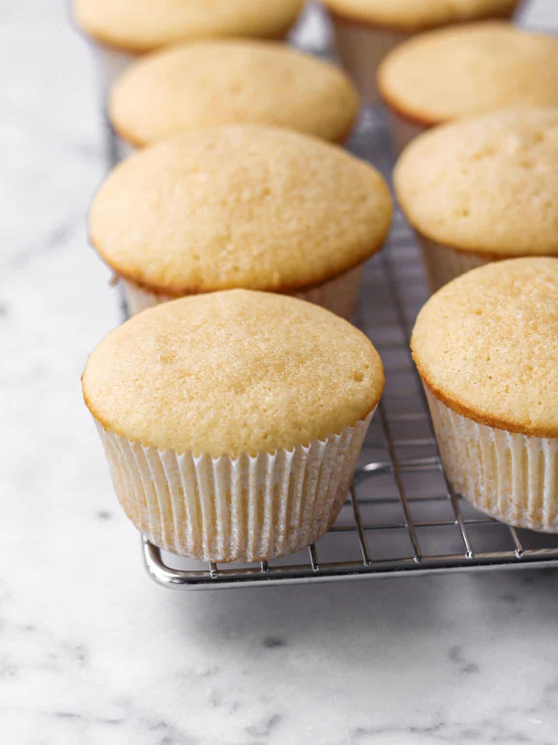 Ultimate Raspberry Almond Cupcakes with Filling - Susan Brings Dessert