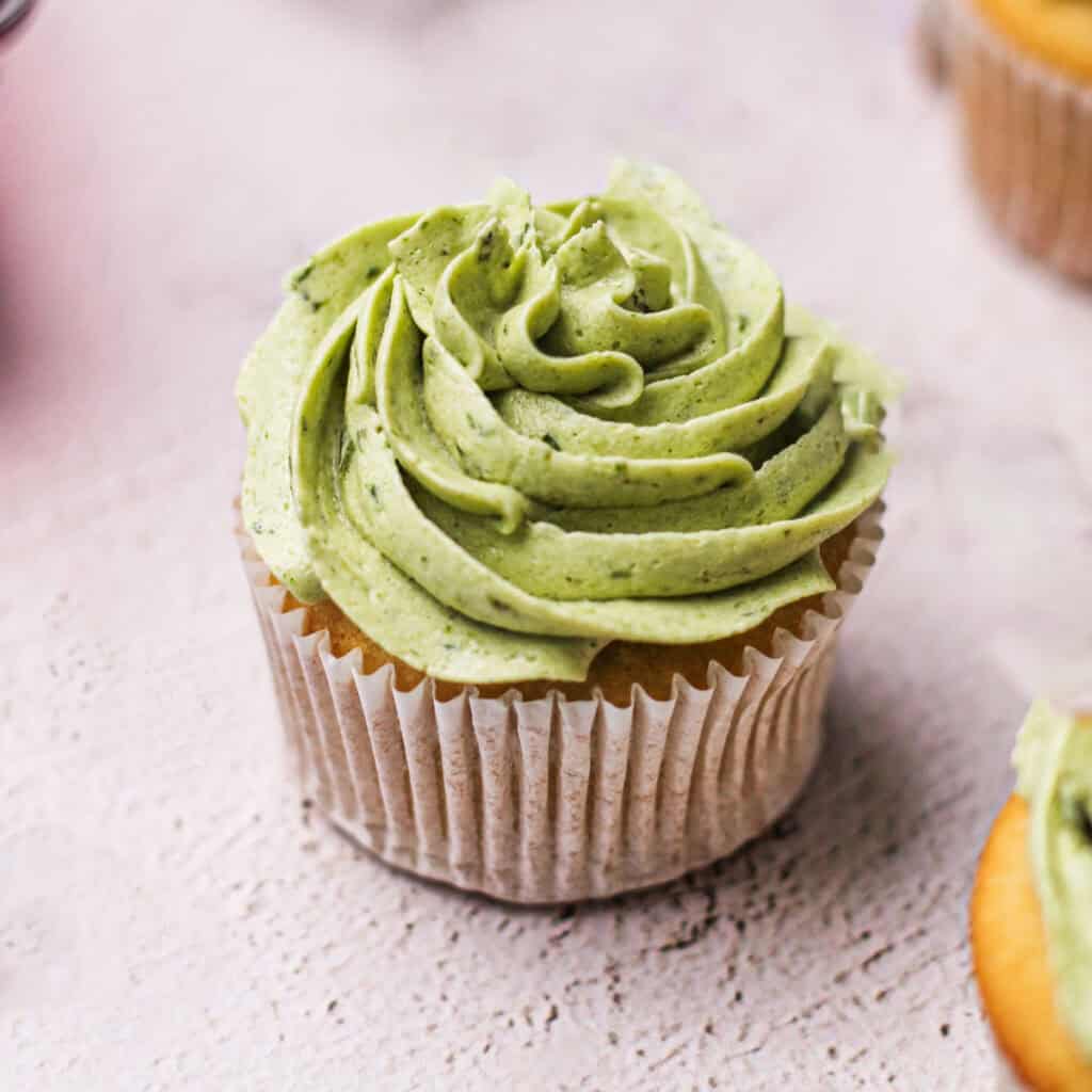 Basil Buttercream - Susan Brings Dessert