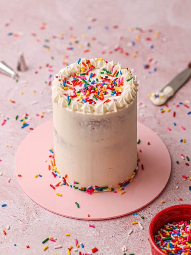 4-Inch Mini Birthday Cake - Susan Brings Dessert