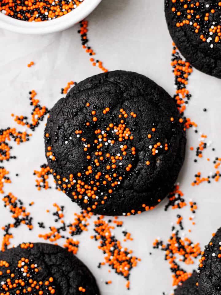 Black Cocoa Cookies (No Dye, Soft & Chewy) - Susan Brings Dessert