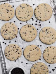 Chocolate Chip Cut Out Sugar Cookies (No Spread, Easy to Decorate ...
