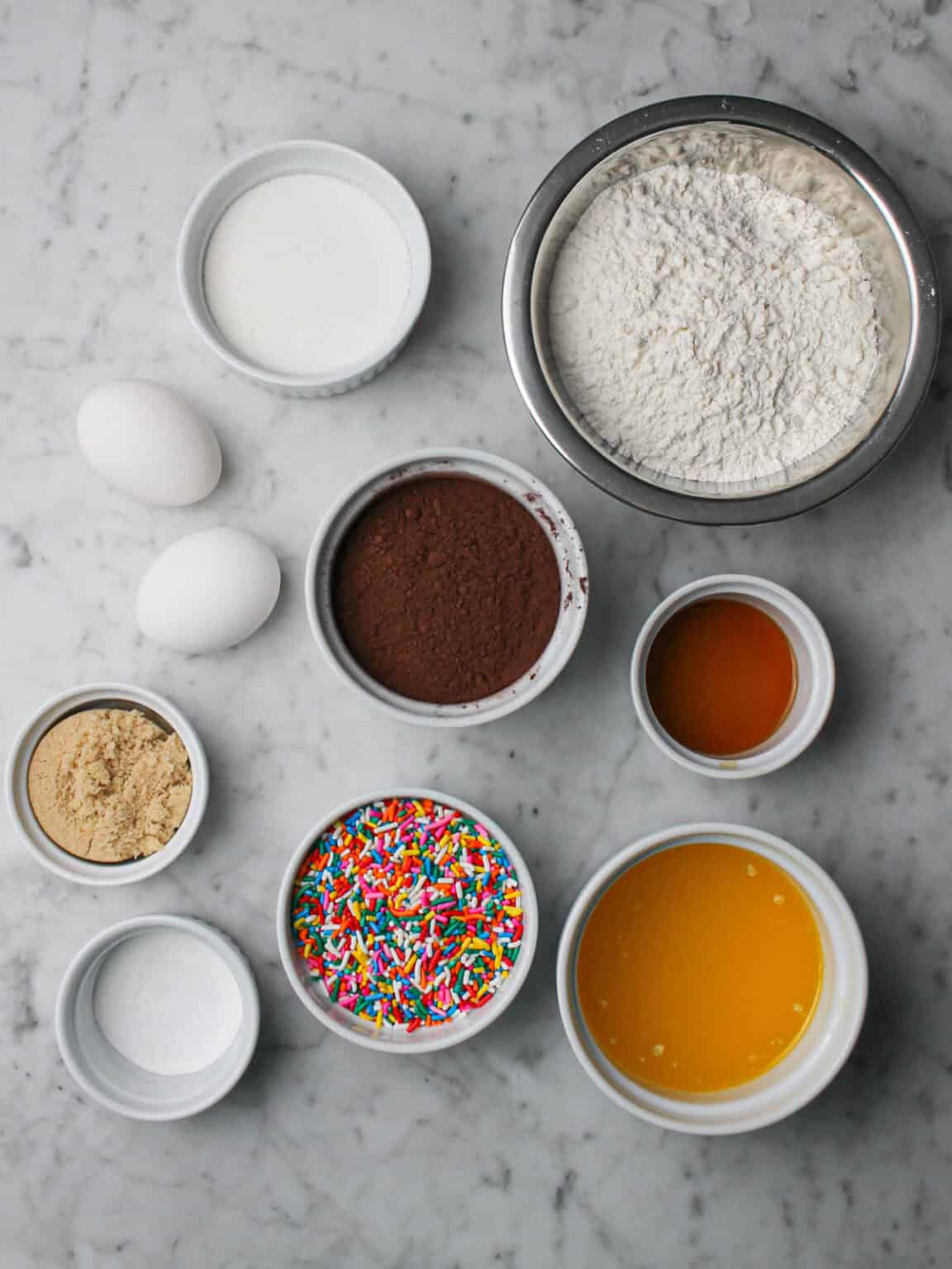 Chocolate Sprinkle Cookies - Susan Brings Dessert