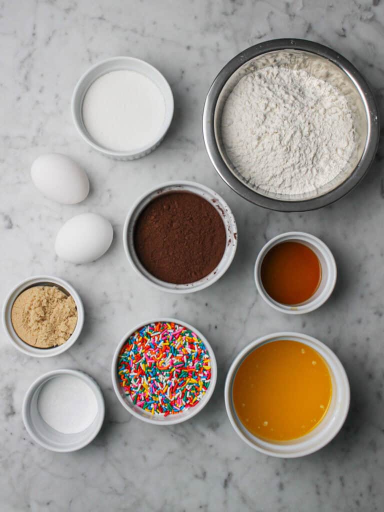 Chocolate Sprinkle Cookies - Susan Brings Dessert